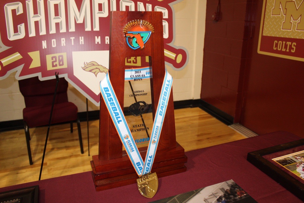 North Marion High baseball celebrates state championship with ring ...