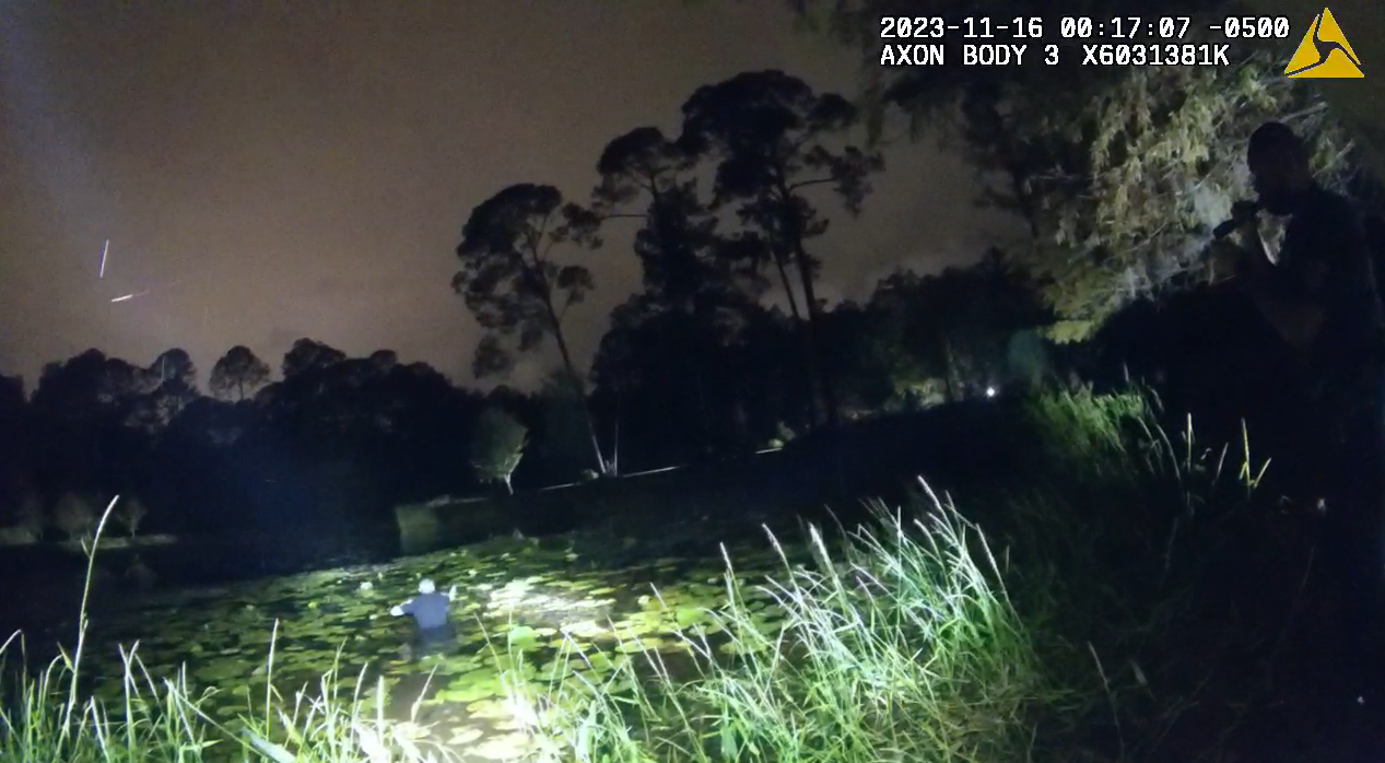 VIDEO: GPD releases bodycam footage of traffic stop turned water rescue ...