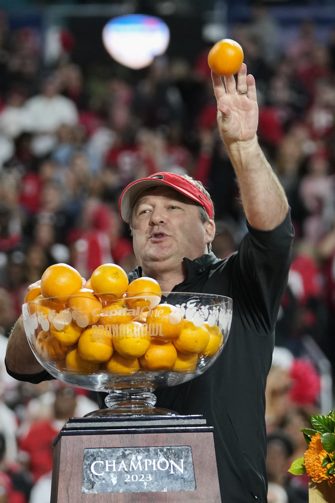 No. 6 Georgia routs No. 4 Florida State 63-3 in Orange Bowl matchup of ...