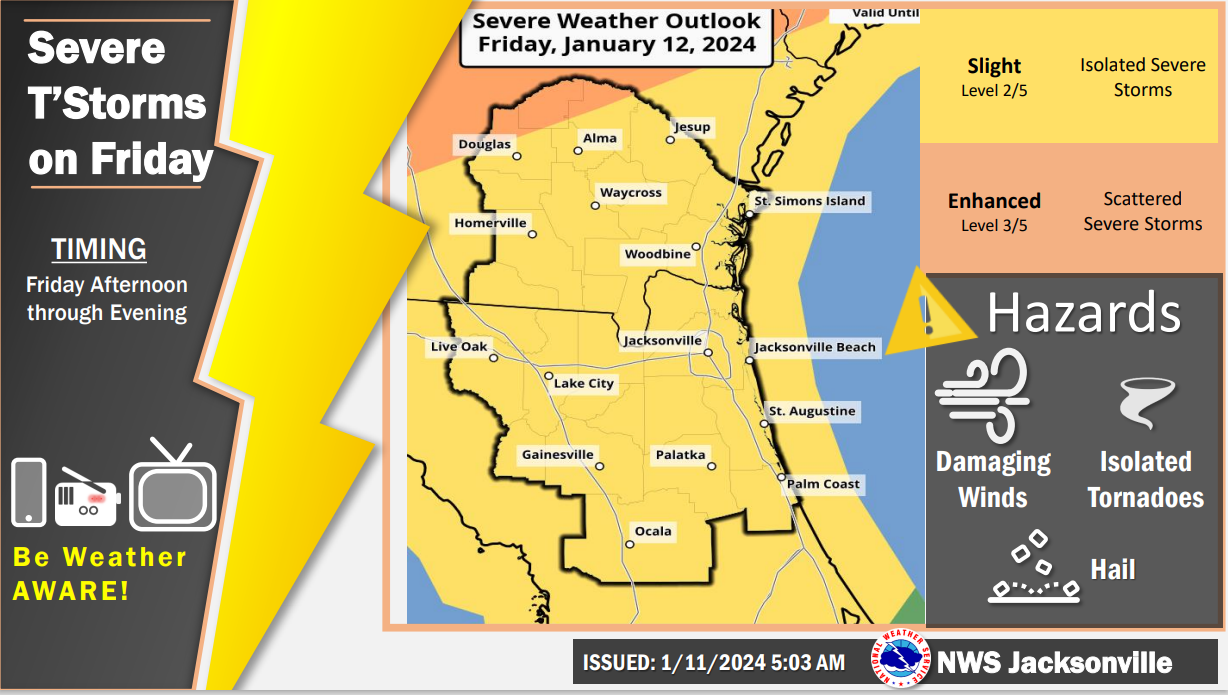 UPDATE: Round two of severe weather this week coming Friday - 352today