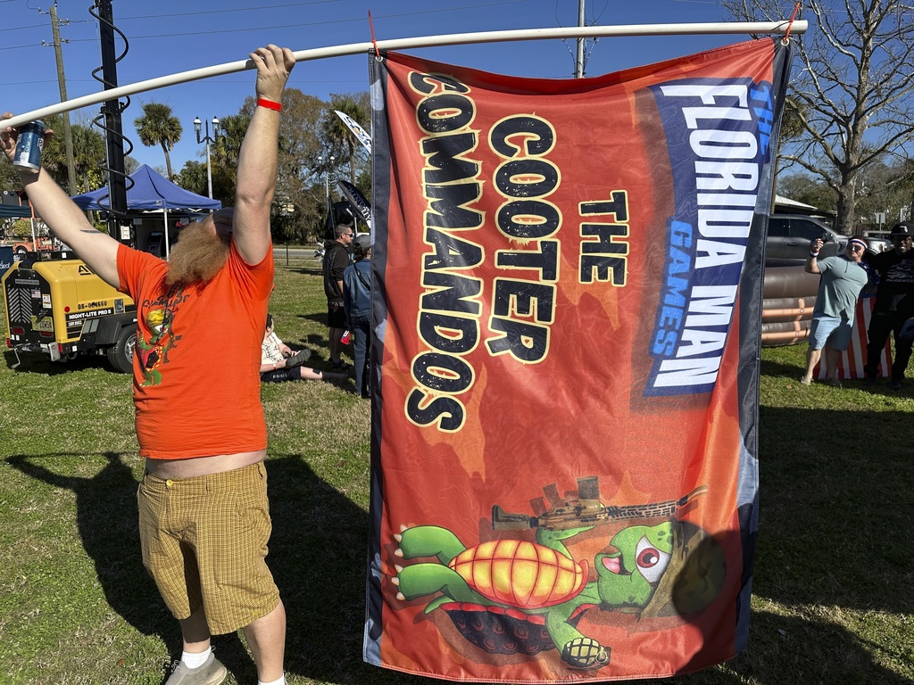 NEW PHOTOS: At the Florida Man Games, big crowds cheer competitors ...