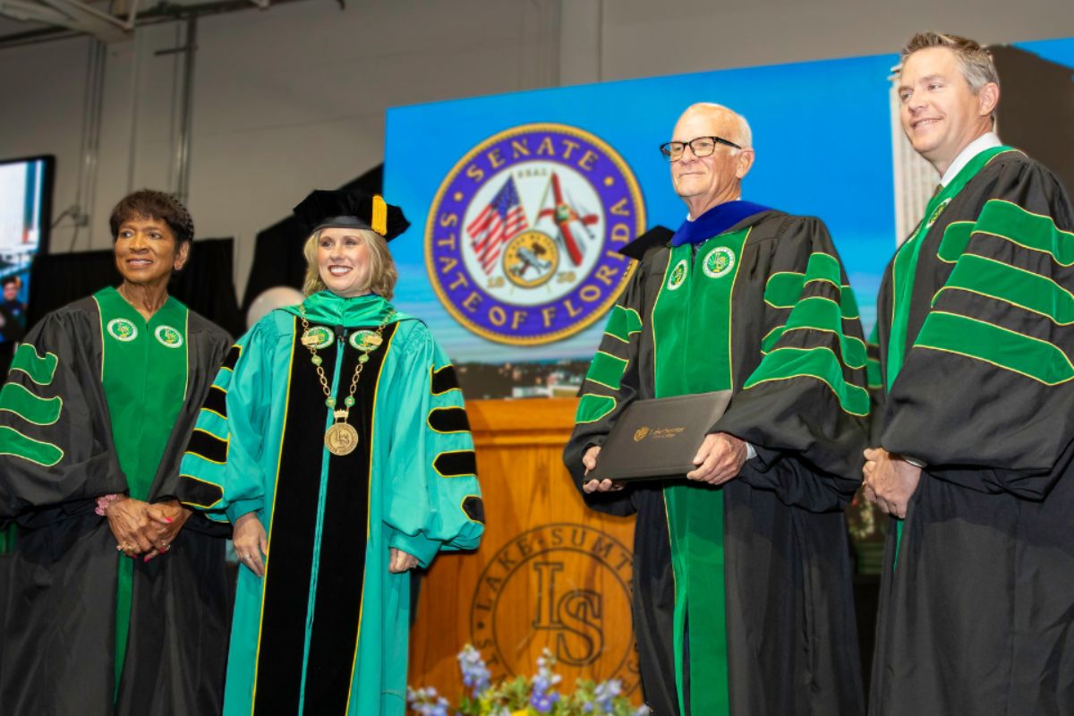 State Senator Dennis Baxley awarded honorary Bachelor of Leadership ...