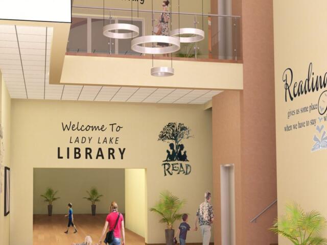 Lady Lake Library receives a $1 million grant for massive expansion ...