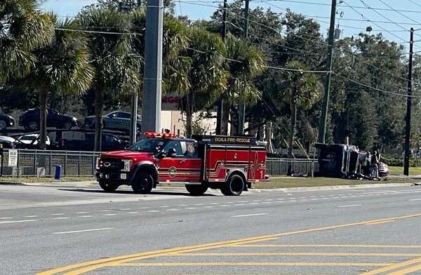 Three-vehicle crash on NW Blitchton Rd. in Ocala causes traffic ...