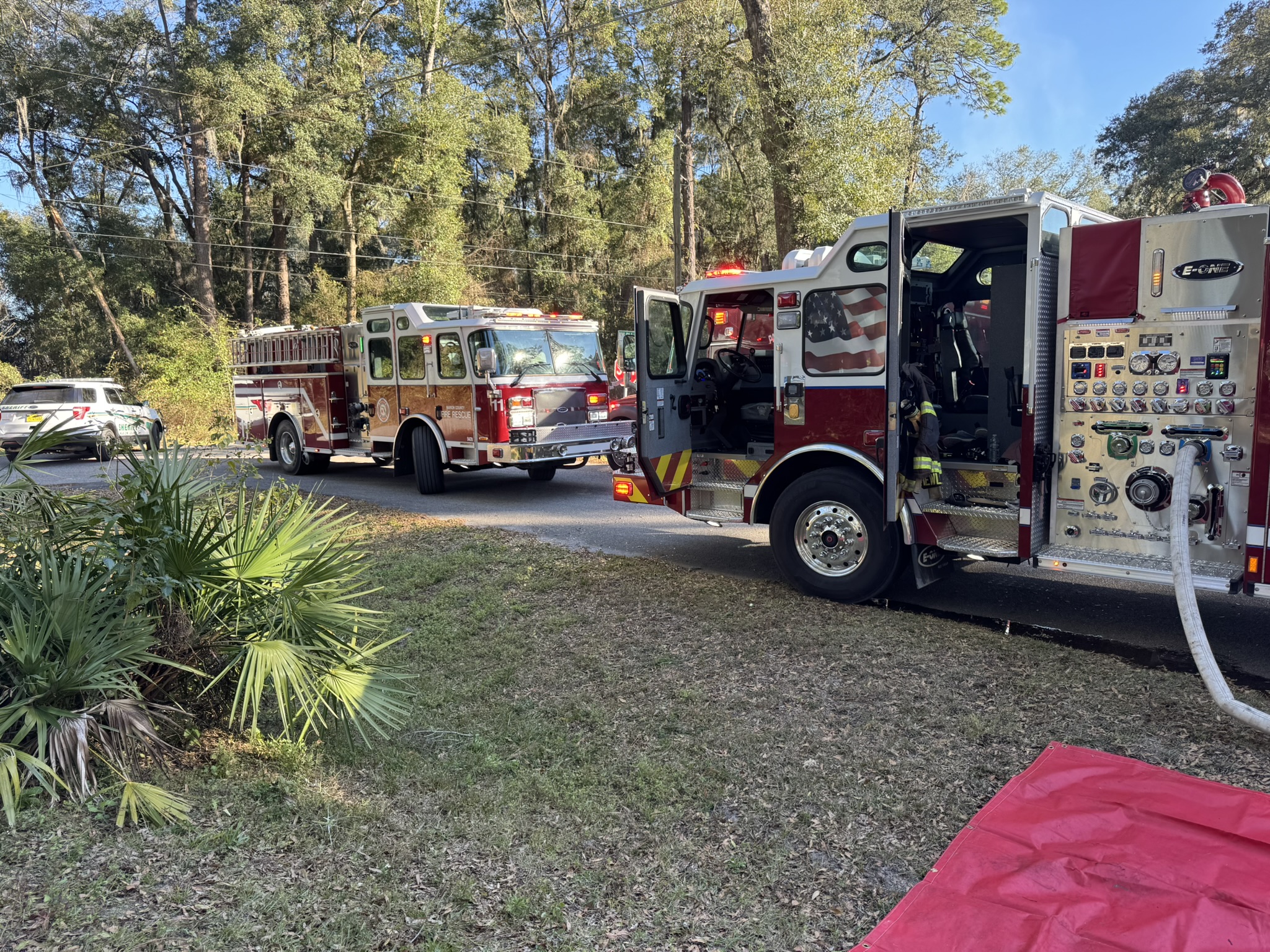 Firefighters save woman trapped inside house fire - 352today