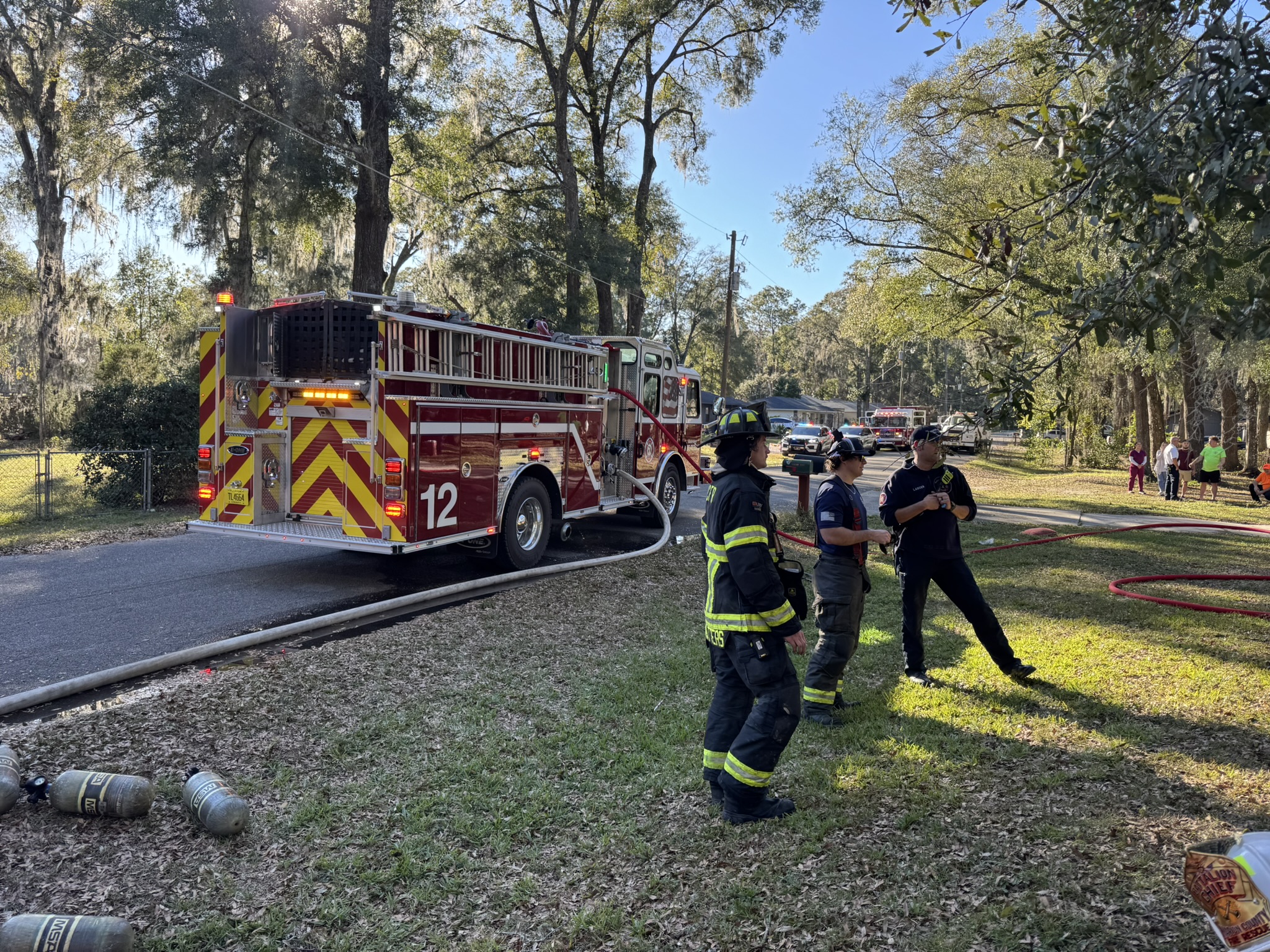 Firefighters save woman trapped inside house fire - 352today
