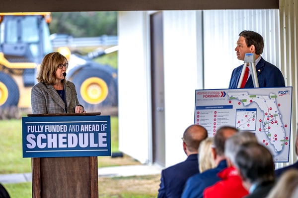 Governor DeSantis breaks ground on I-75 expansion and new Buc-ee’s interchange in Marion County ...