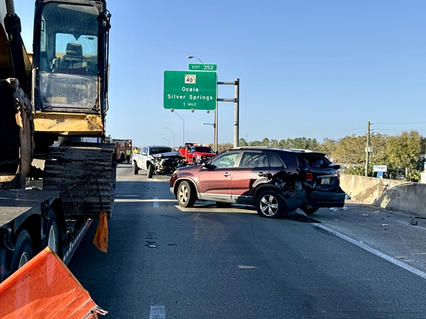 Multi-vehicle crash on I-75 in Ocala blocks traffic and sends six to ...